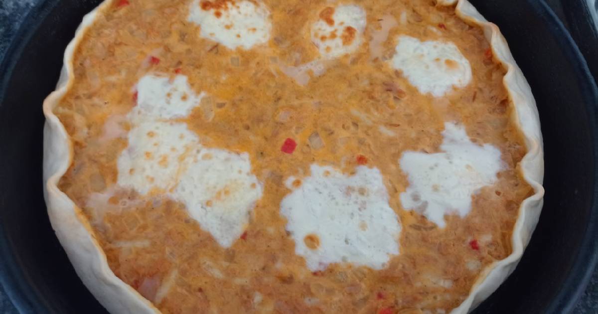 Tarta de atún Receta de Fati Da Rocha- Cookpad