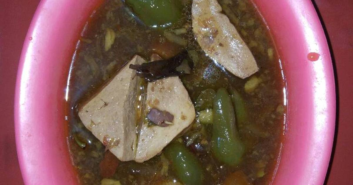 Resep Sayur cabe bendot tahu putih oleh Indah AT Sujana - Cookpad