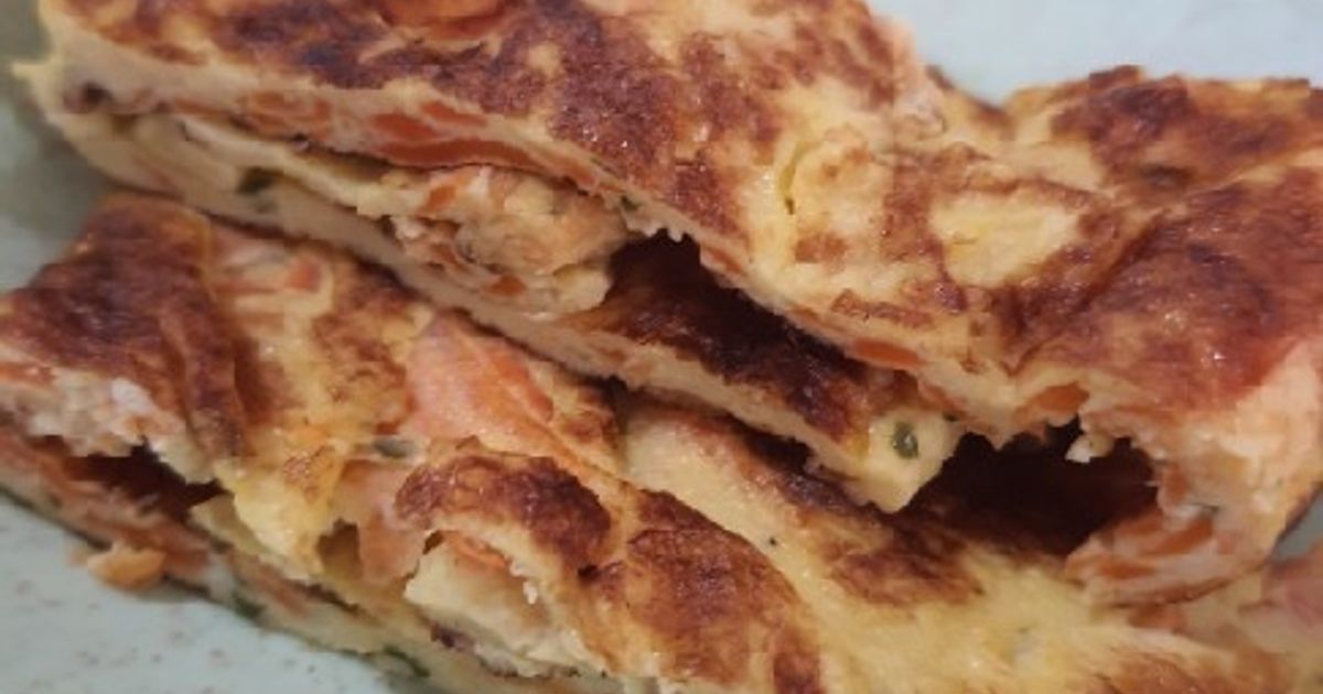 Resep Omelet Stik Wortel oleh len470 - Cookpad