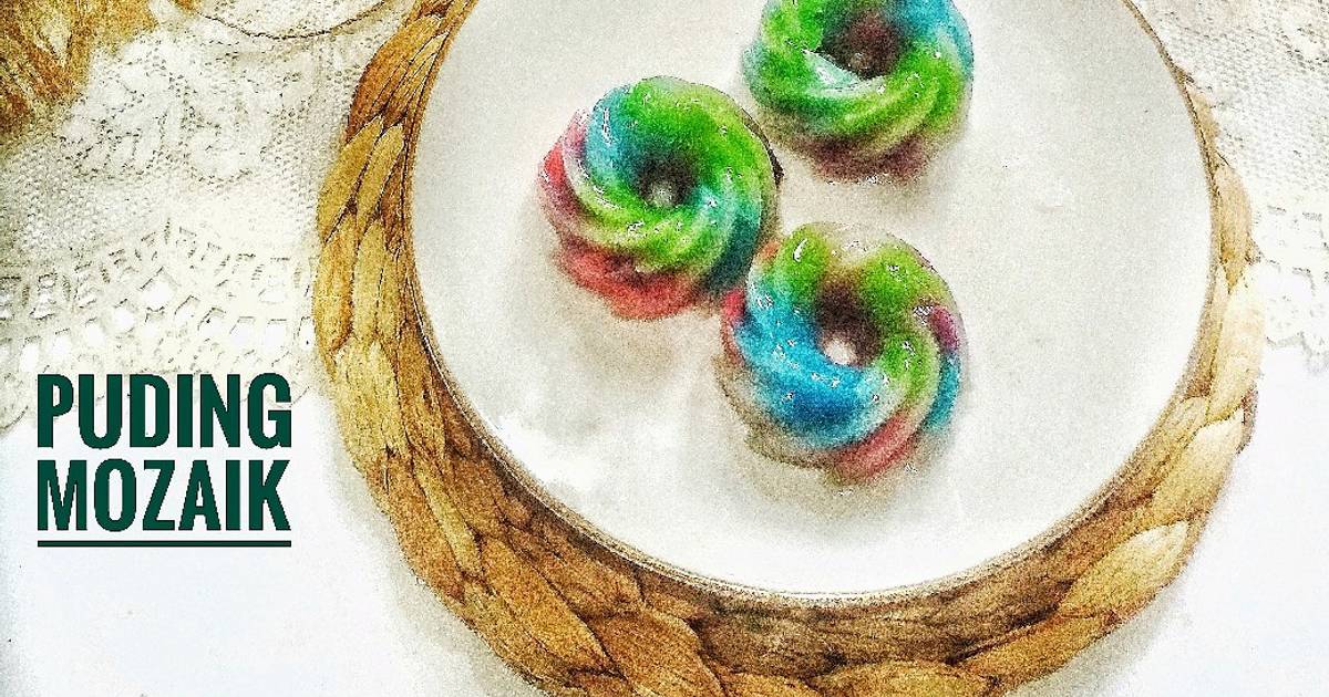 677 resep puding mozaik enak dan mudah - Cookpad