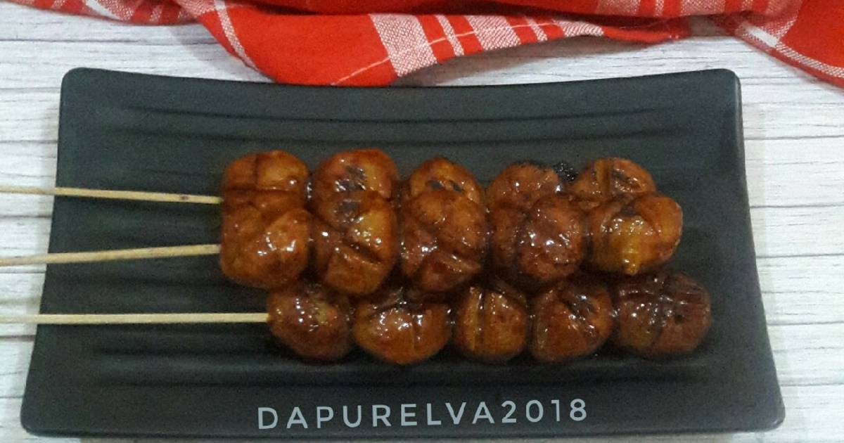 Resep Sate Bakso Bakar #39 oleh Dapur ELVA - Cookpad