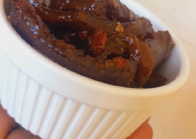 Peppered pomo girki daga Muas_delicacy - Cookpad