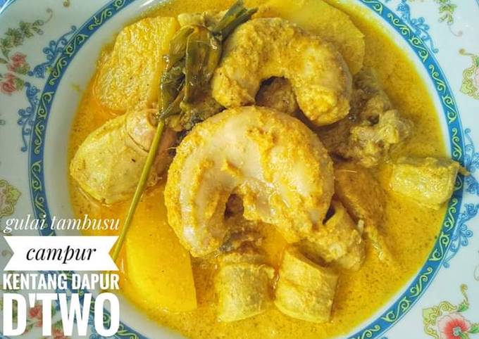 Resep Gulai tambusu campur kentang oleh Fransiska Mommy D'Two - Cookpad