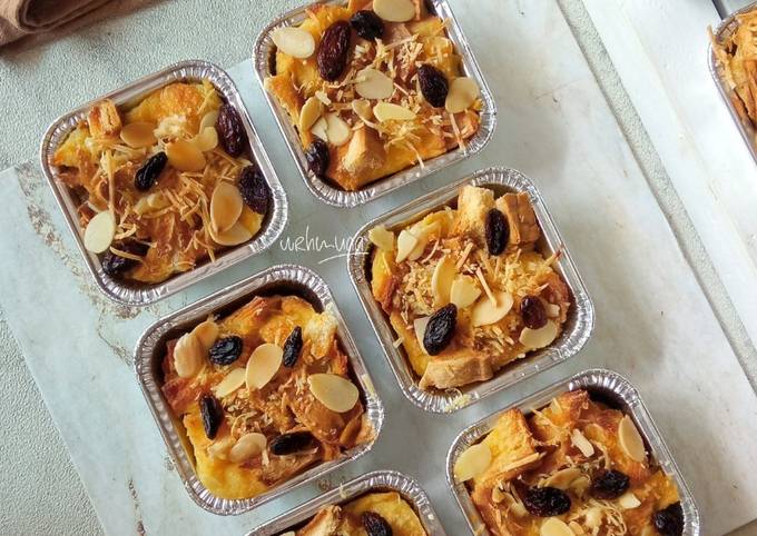 Resep Bread Pudding Pinggiran Roti Tawar Oleh Munawarah Cookpad