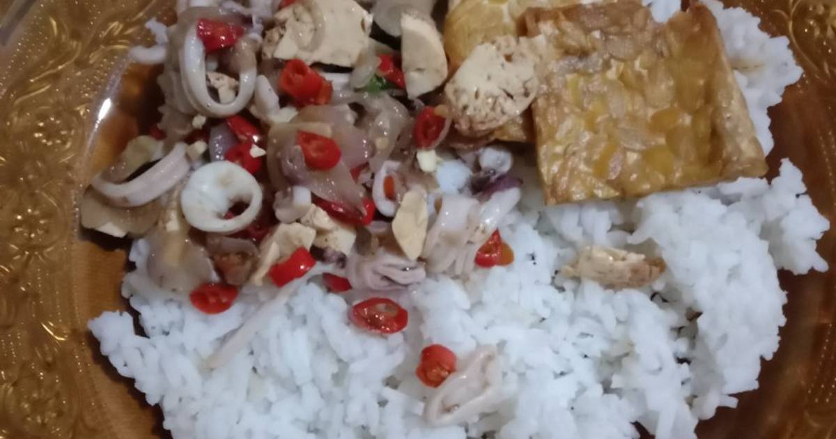 Resep Oseng cumi simpel dan mudah di jamin enak dan bisa nambah nasi ...