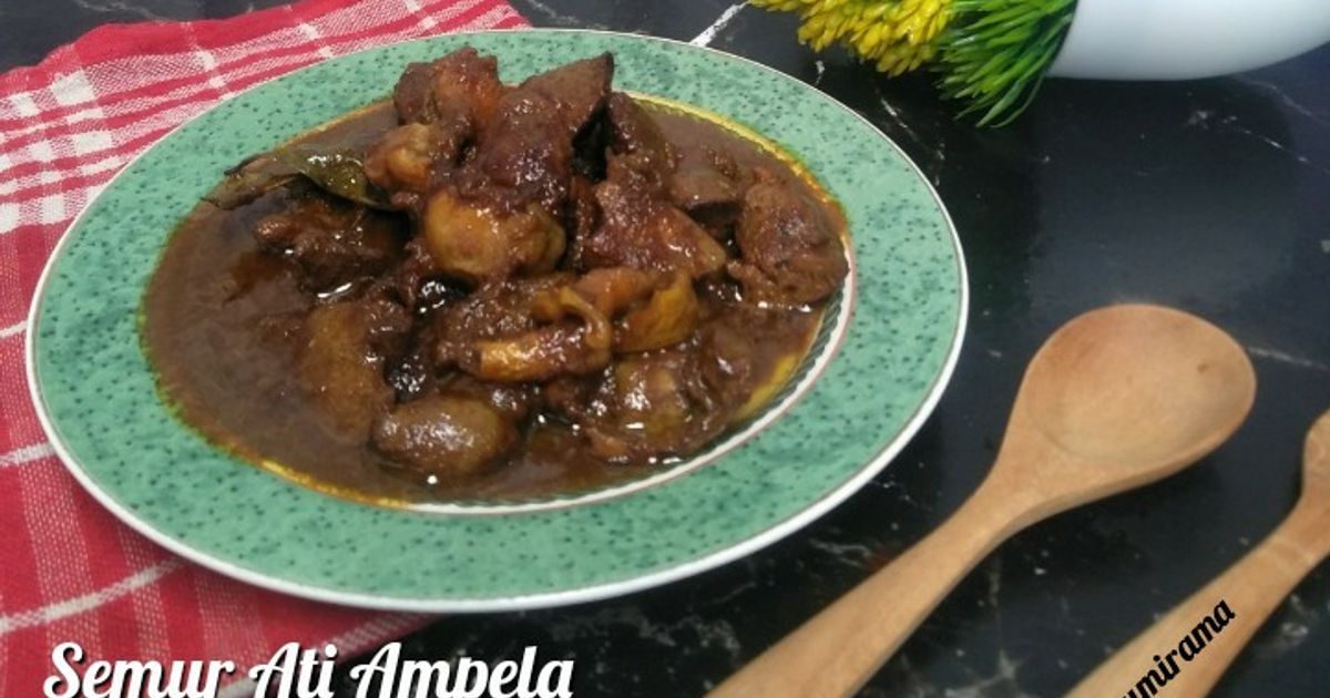 Resep Semur Ati Ampela Ayam oleh Umi rama - Cookpad