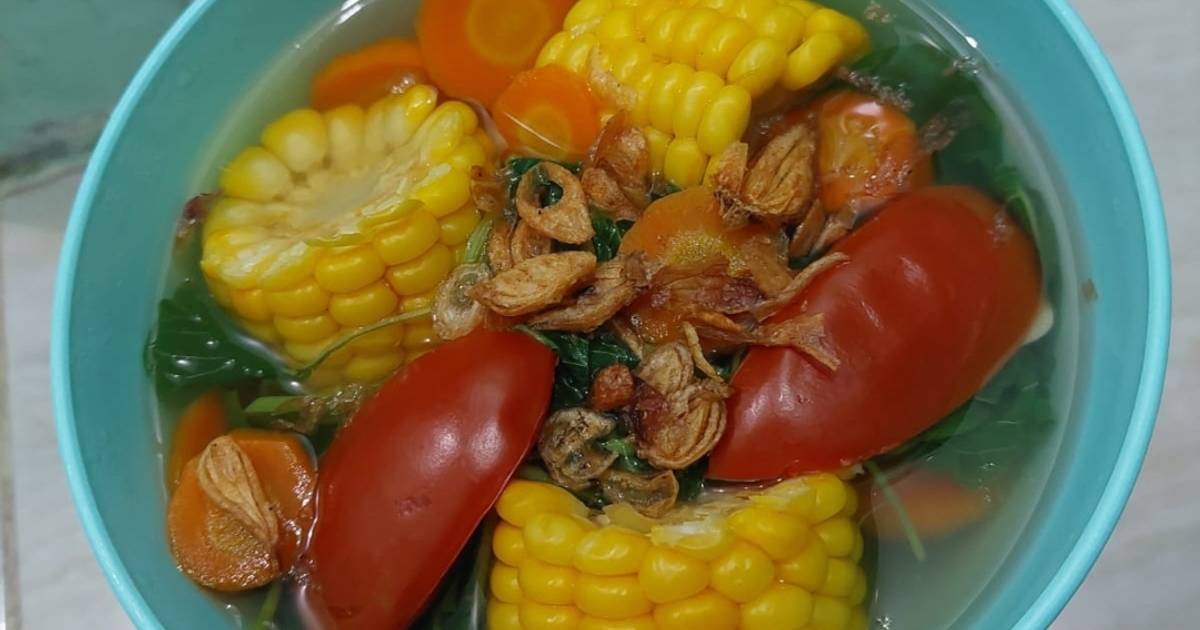 Resep Sayur Bening Bayam oleh DeSsiY - Cookpad