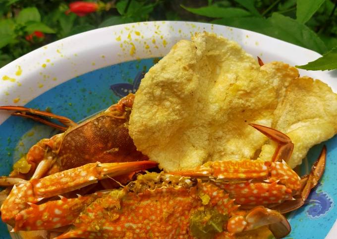 Resep Rajungan sayur kuning oleh Elvira Sy - Cookpad