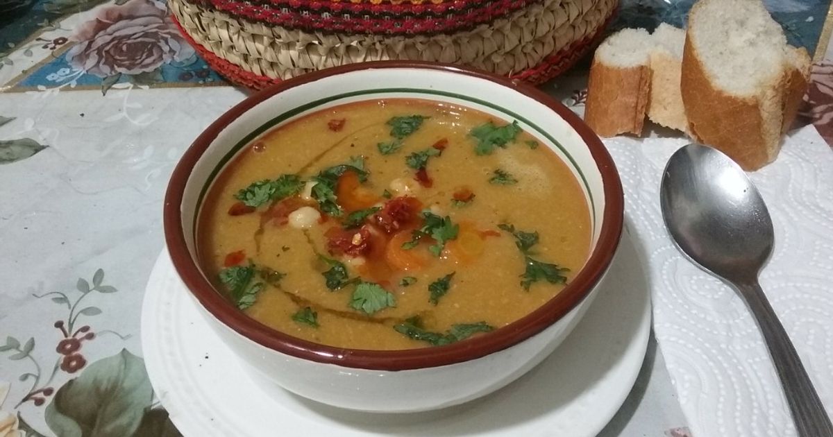 Soupe Orientale Aux Pois Chiches🥣 de Samia Ben - Cookpad
