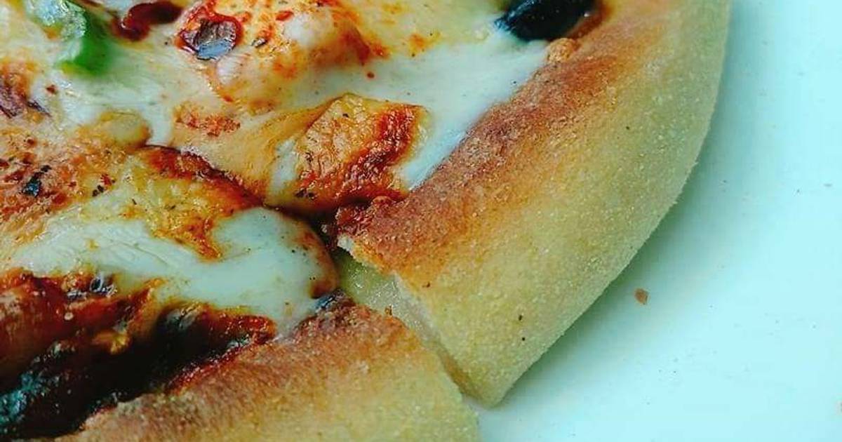 Restaurant style paneer Tikka pizza Recipe by Payal Gupta - Cookpad