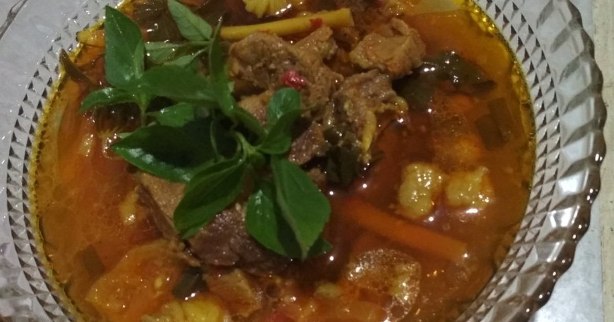 Resep Pindang Daging Sapi oleh Mamak Zhia - Cookpad