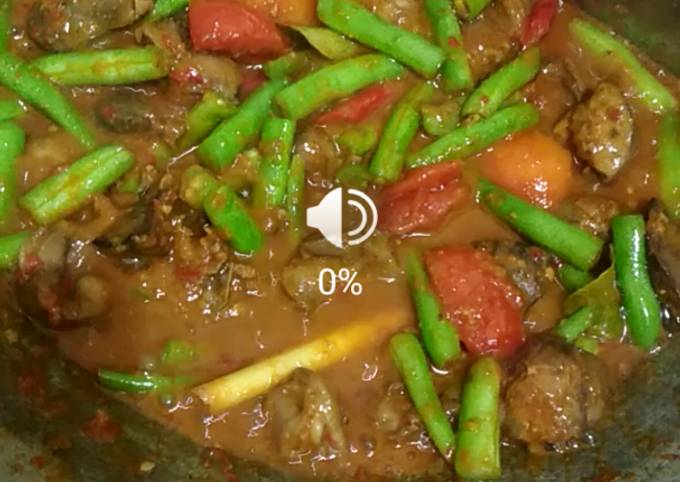 Resep Krengsengan hati ampela ayam oleh Novita Septiani - Cookpad