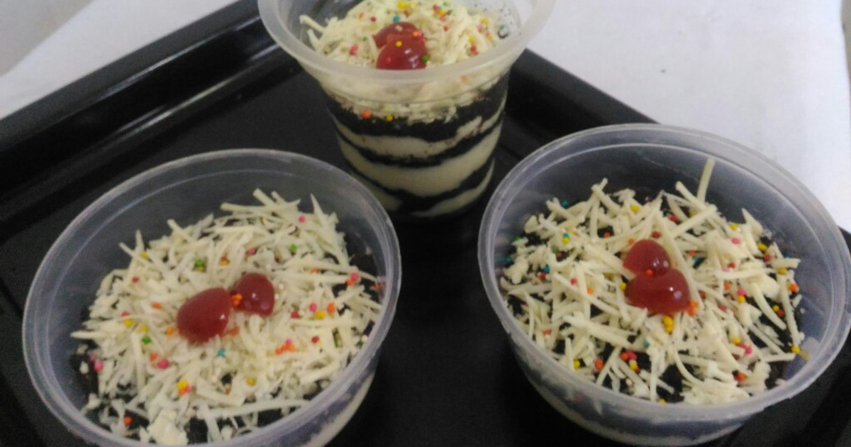 Resep Dessert Oreo Cheesecake oleh dwiyanti - Cookpad