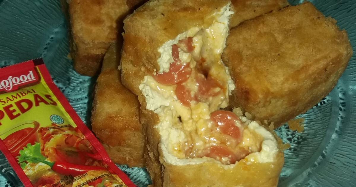 4 resep tahu crispy isi pizza enak dan mudah - Cookpad