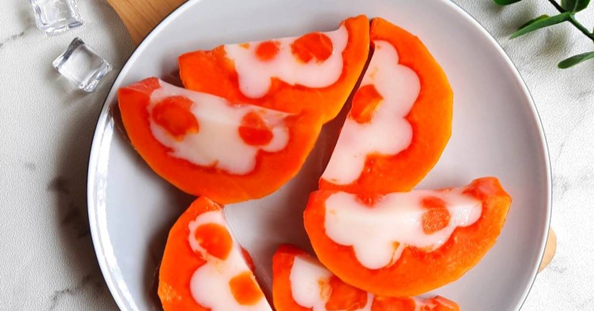 Resep Pudding Susu Pepaya oleh ratna putri - Cookpad