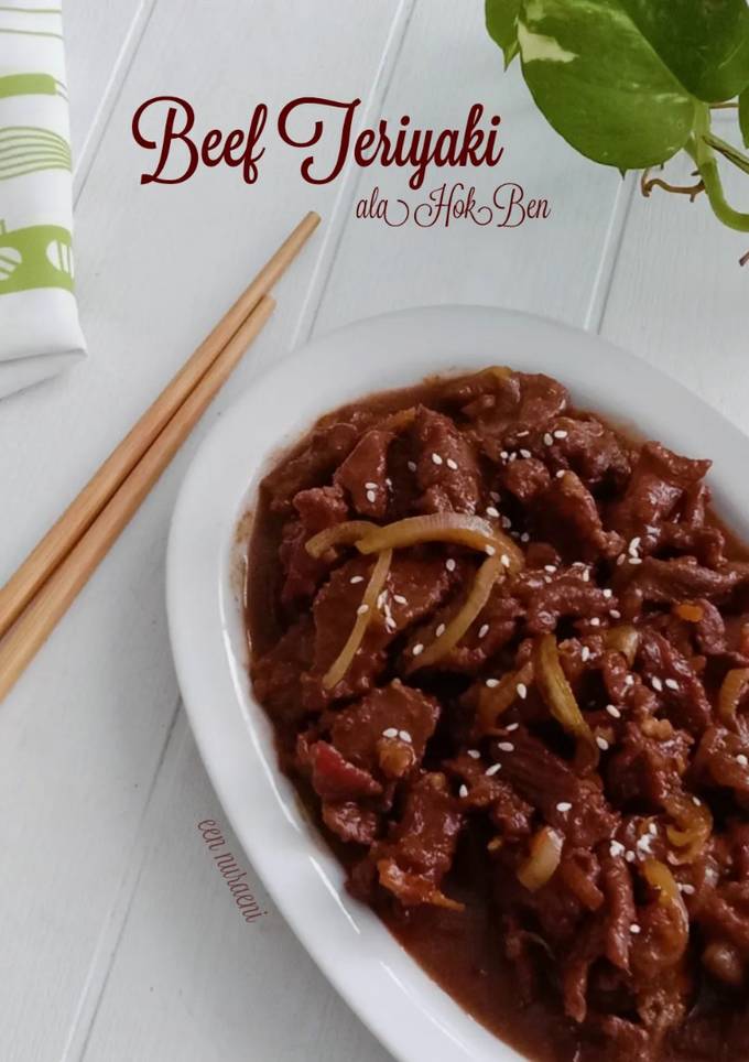 Resep Beef Teriyaki ala HokBen oleh Een Nuraeni - Cookpad