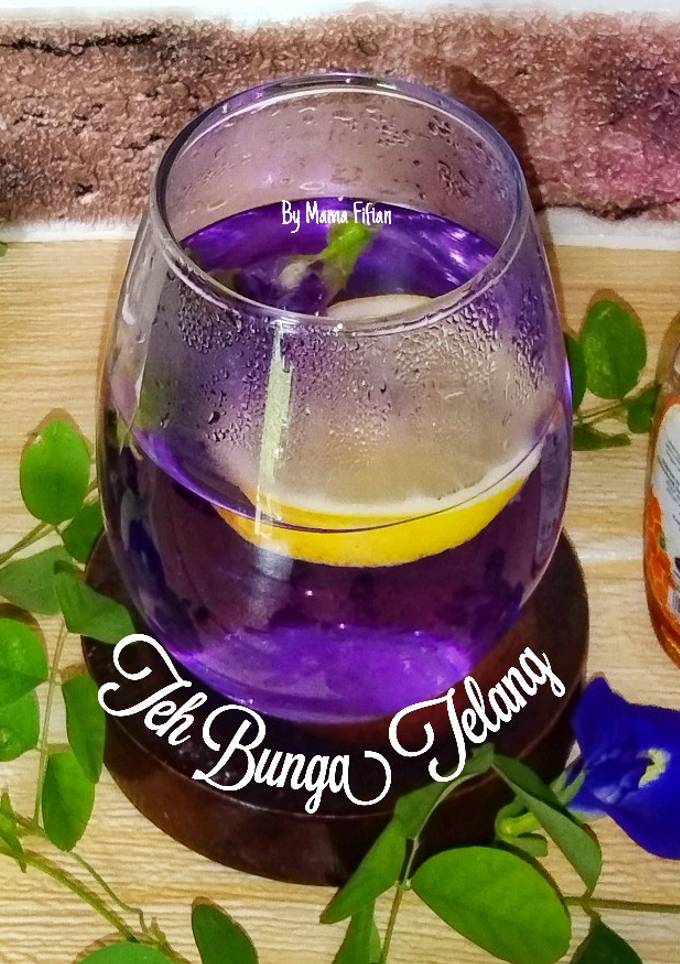 Resep Teh Bunga Telang Lemon 🍋 Madu oleh Lanjarsih/Mama Fifian ( MasakanRumahan) - Cookpad