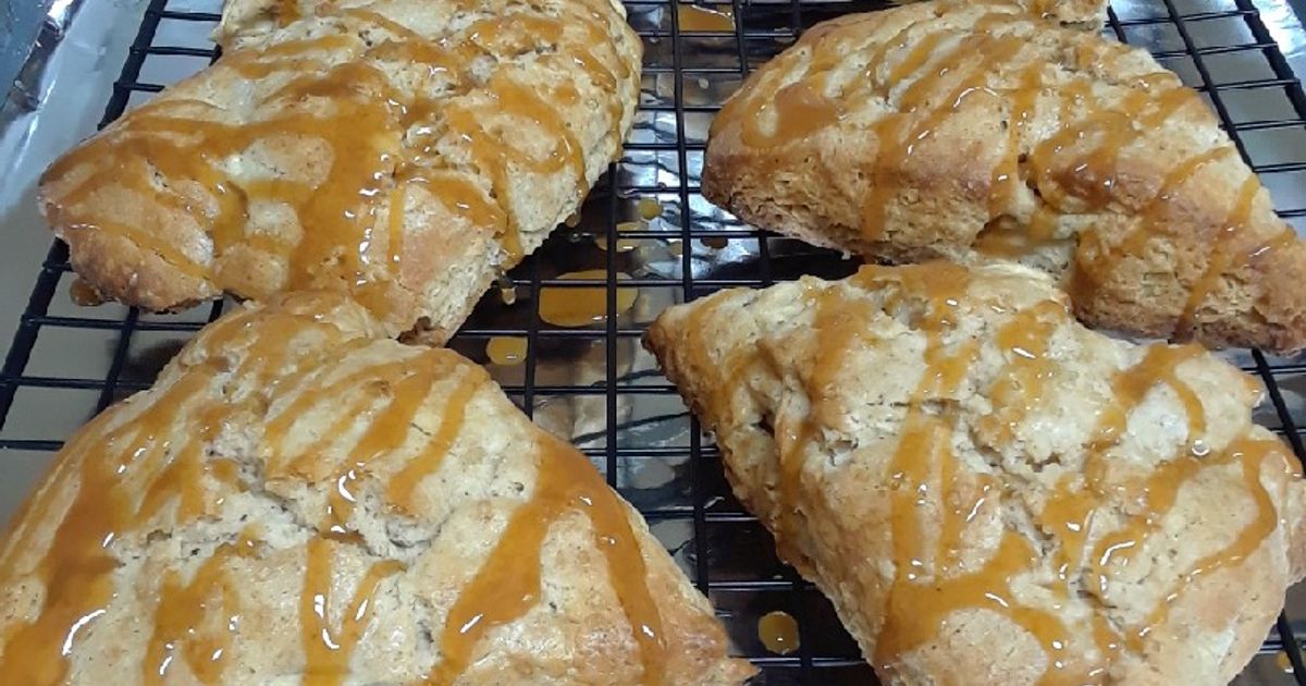 Caramel Apple Scones Recipe By Christina