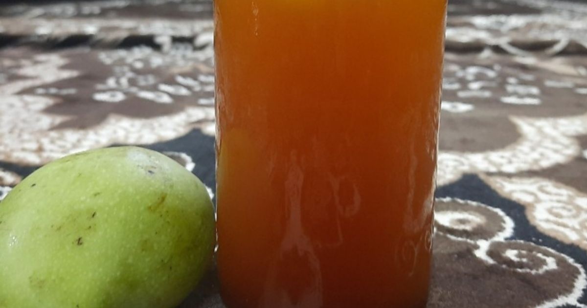 Raw Mango And Palm Jaggery Juice Recipe by ZMA - Cookpad