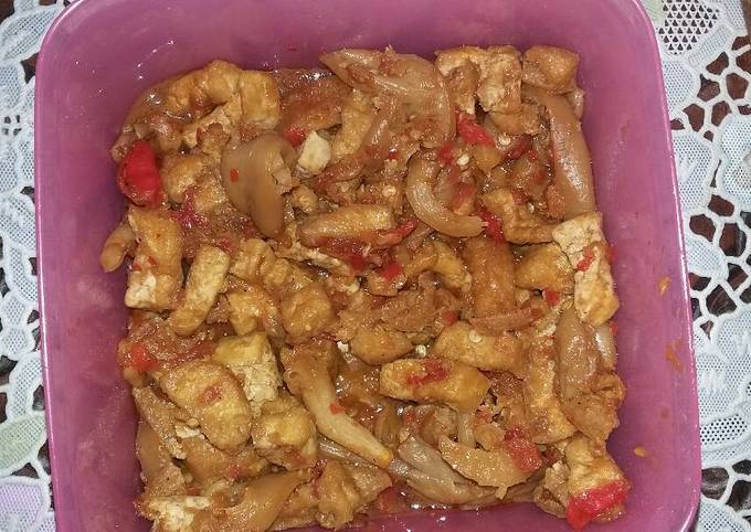 Resep Tahu jamur kecap inggris oleh Tyas - Cookpad