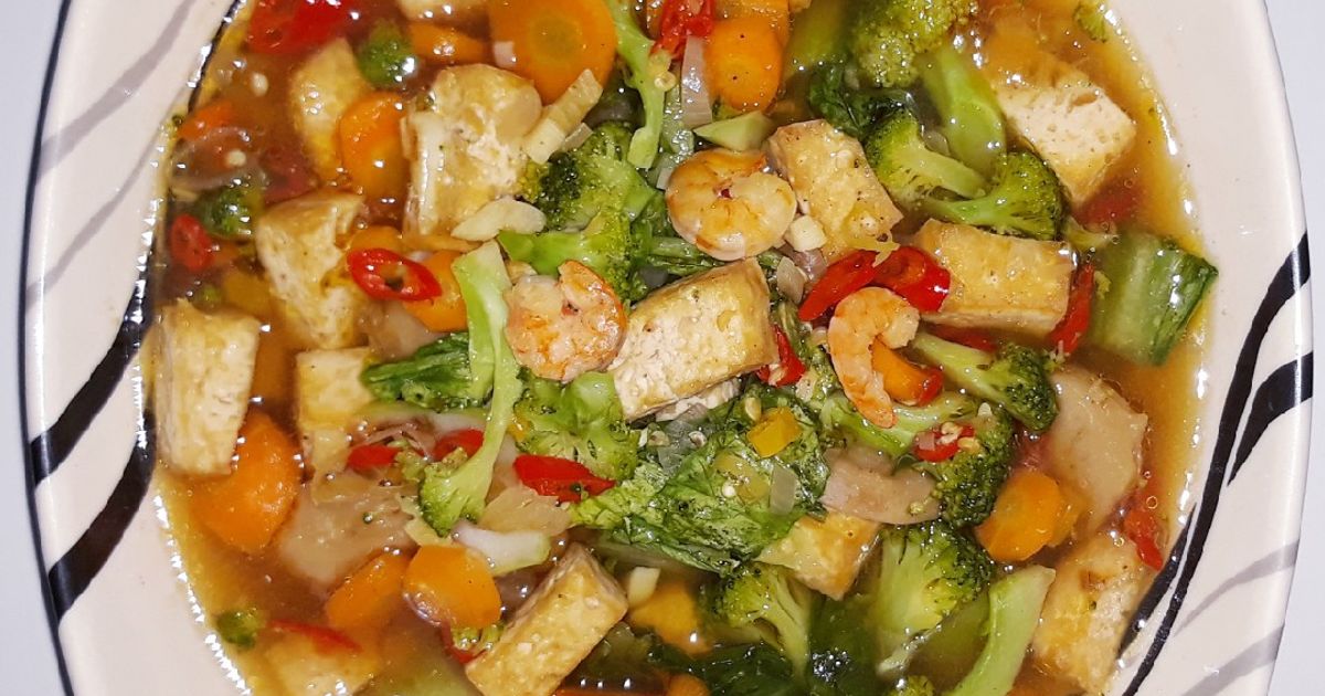 Resep Capcay Tahu Udang oleh dian rosalia noormala - Cookpad