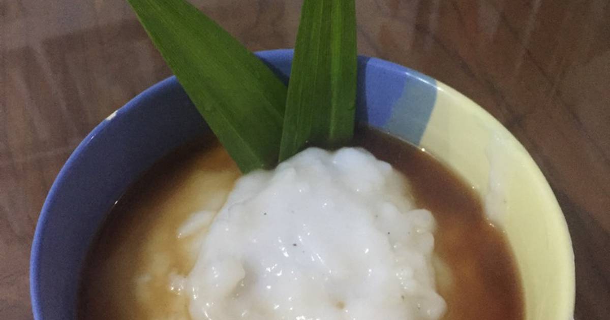 Resep Bubur sum sum kuah gula jawa + jahe oleh fieldaarina - Cookpad