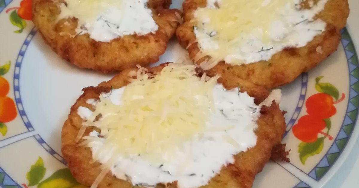 Cukkini Mini Lángos | Angéla receptje - Cookpad receptek