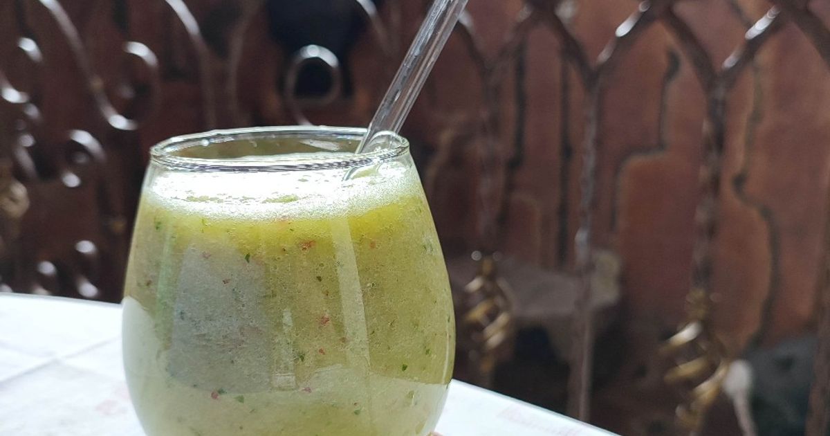 Resep 34. Jus Apel Nanas Timun 🍎🍍🥒 oleh dithahikaru - Cookpad