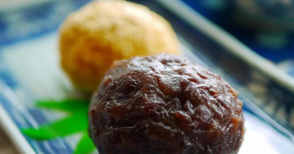 Easy Ohagi With Regular Rice Recipe By ＜まっきー＞