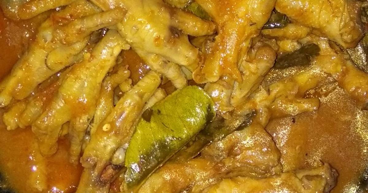 Resep Ceker bumbu rujak dijamin enaaak pollll oleh Intan Sari - Cookpad