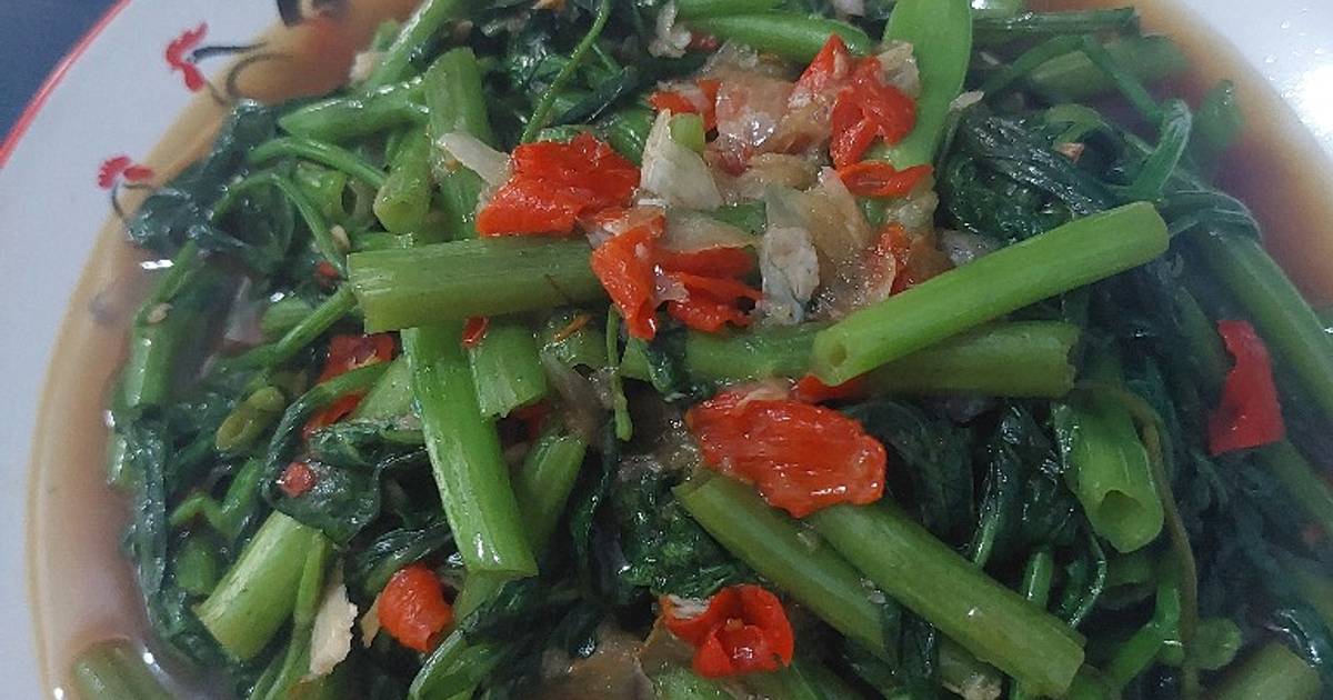 Resep Kangkung balacan oleh amanda Nazar - Cookpad