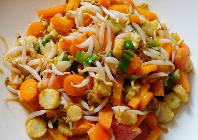 Resep Tumis toge pelangi oleh Yuli Tiarni - Cookpad