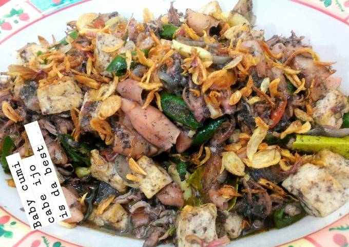 Resep Baby cumi cabe ijo oleh Nuzilatur Rohmah E.C. - Cookpad