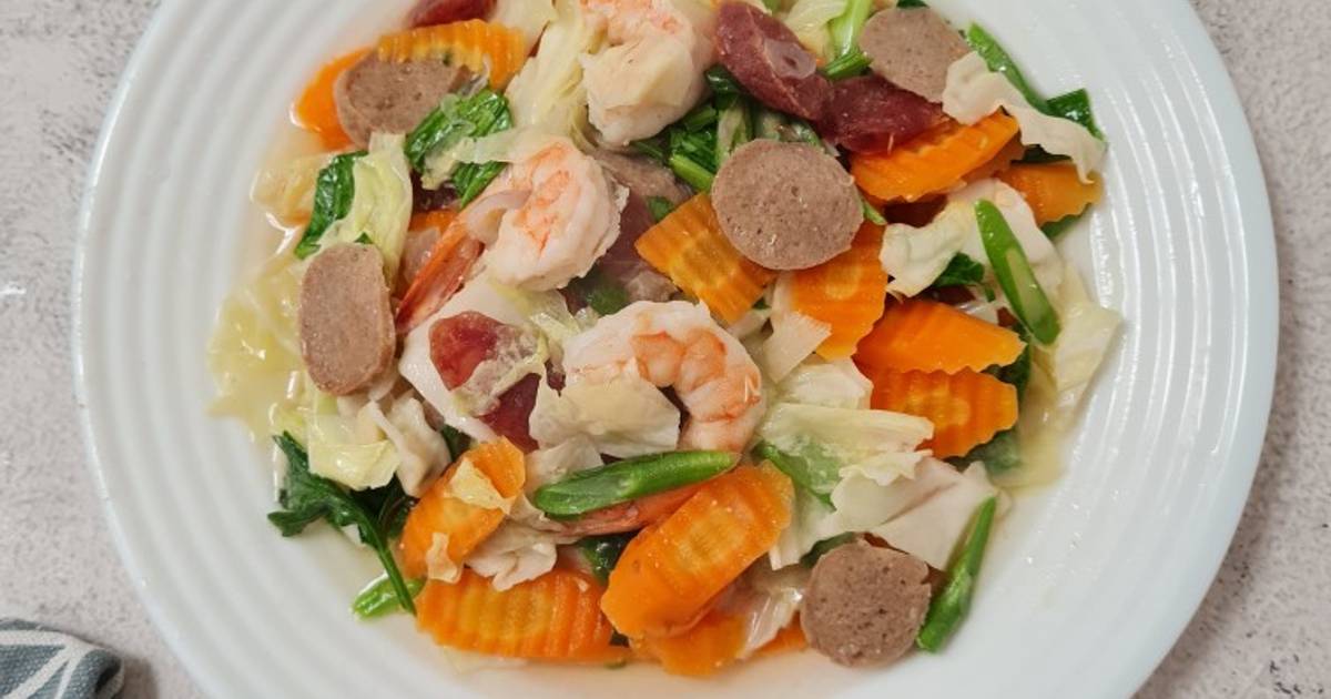 Resep Cap cai seafood oleh Yuna - Cookpad