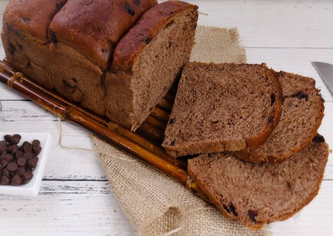 Resep Roti Tawar Coklat Choco Chips Oleh Nurul Art Cookpad