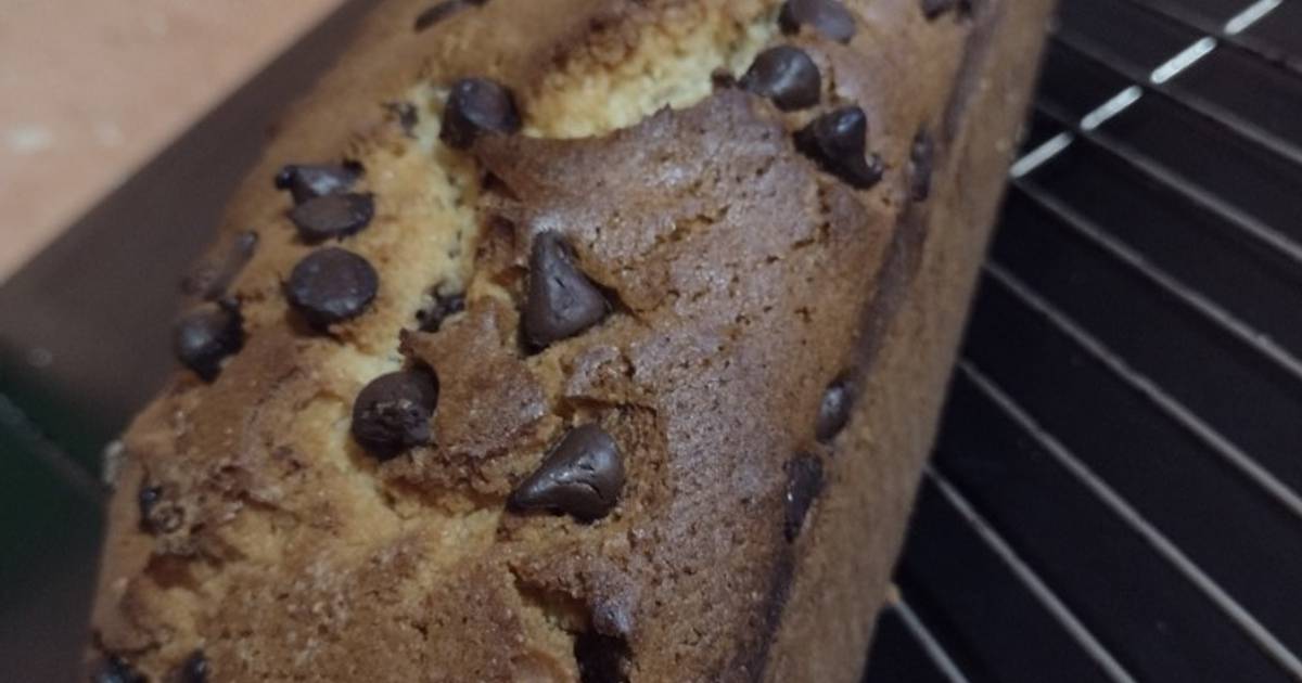 Budín de vainilla y chips con aceite Receta de Ayelen Yasmín Gallardo ...