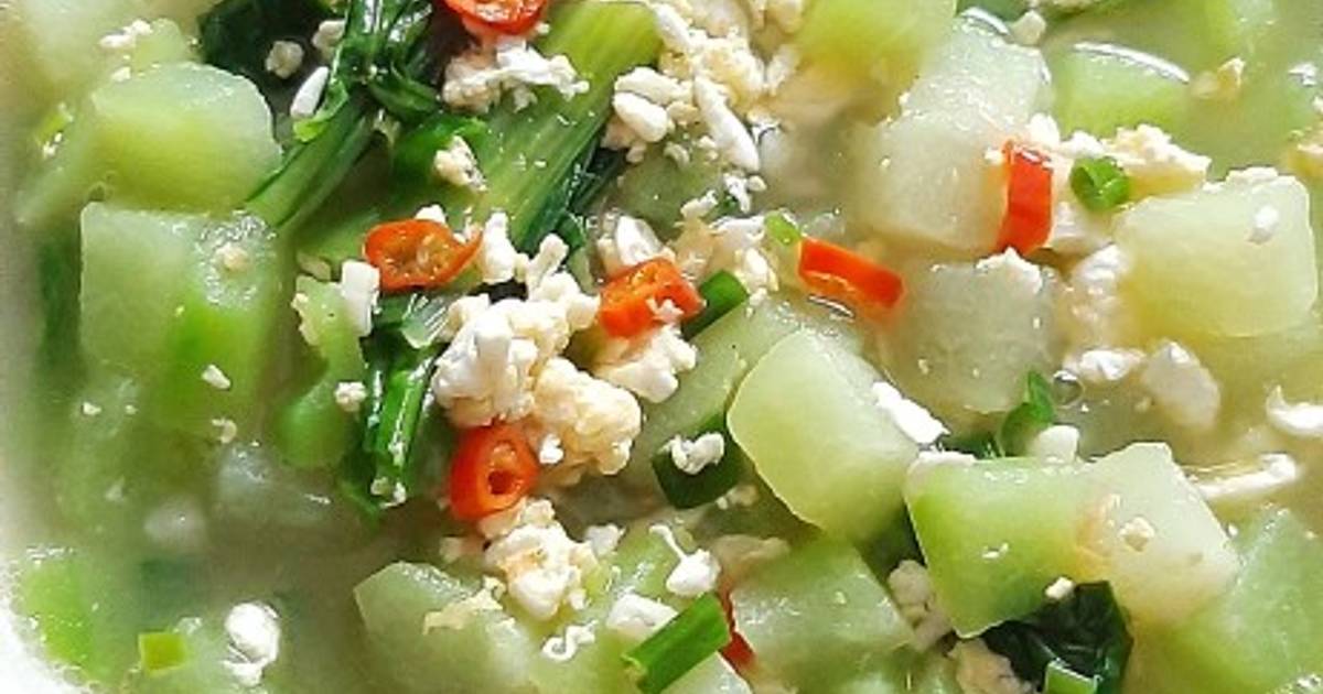 37 resep sup labu siam dan sawi enak dan mudah - Cookpad