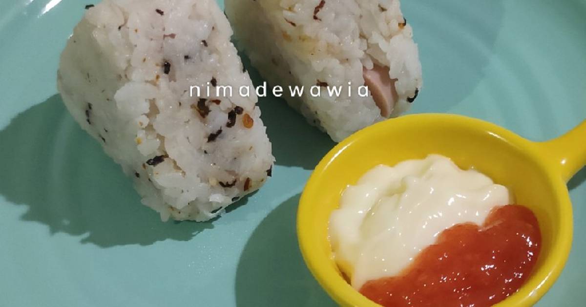 10 resep onigiri sosis pedas mayones enak dan mudah - Cookpad