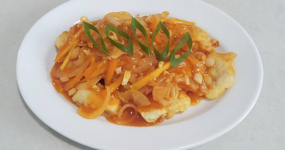 Resep Ikan Goreng Saus Asam Manis Ala Chinese Food oleh Wiwik Wijayanti ...