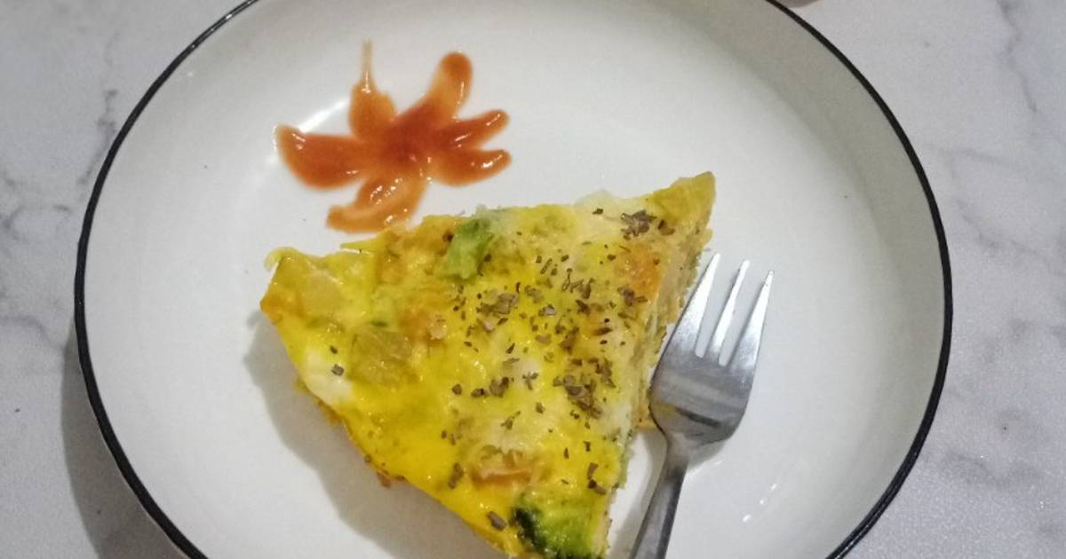 Resep FRITTATA (Omellete Italia) oleh Deffi Mom's Ahnaf - Cookpad