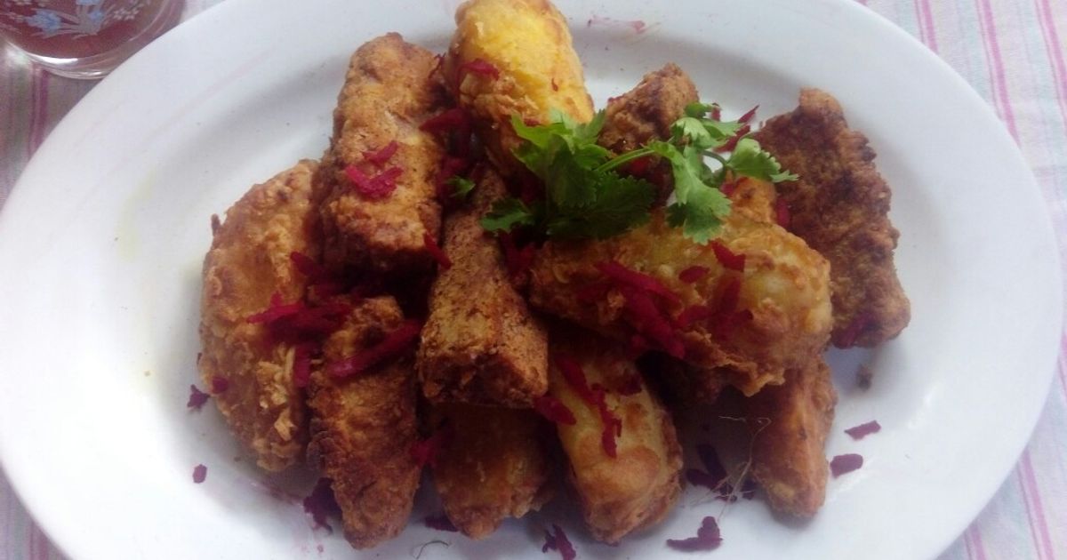 Fried Sweet Potatoes And Arrowroots Wedges Recipe by Grace Kamau - Cookpad