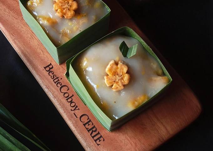 Resep Talam Tako Pisang Raja (Tako Thai) oleh Nur Endah - Cookpad