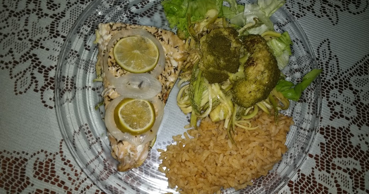 Salmón Con Tomillo Y Limón Con Un Toque De Salsa Magui Receta de Sid ...