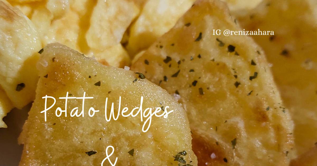 Resep Mpasi Simple Potato Wedges & Scramble Egg oleh Maharani - Cookpad