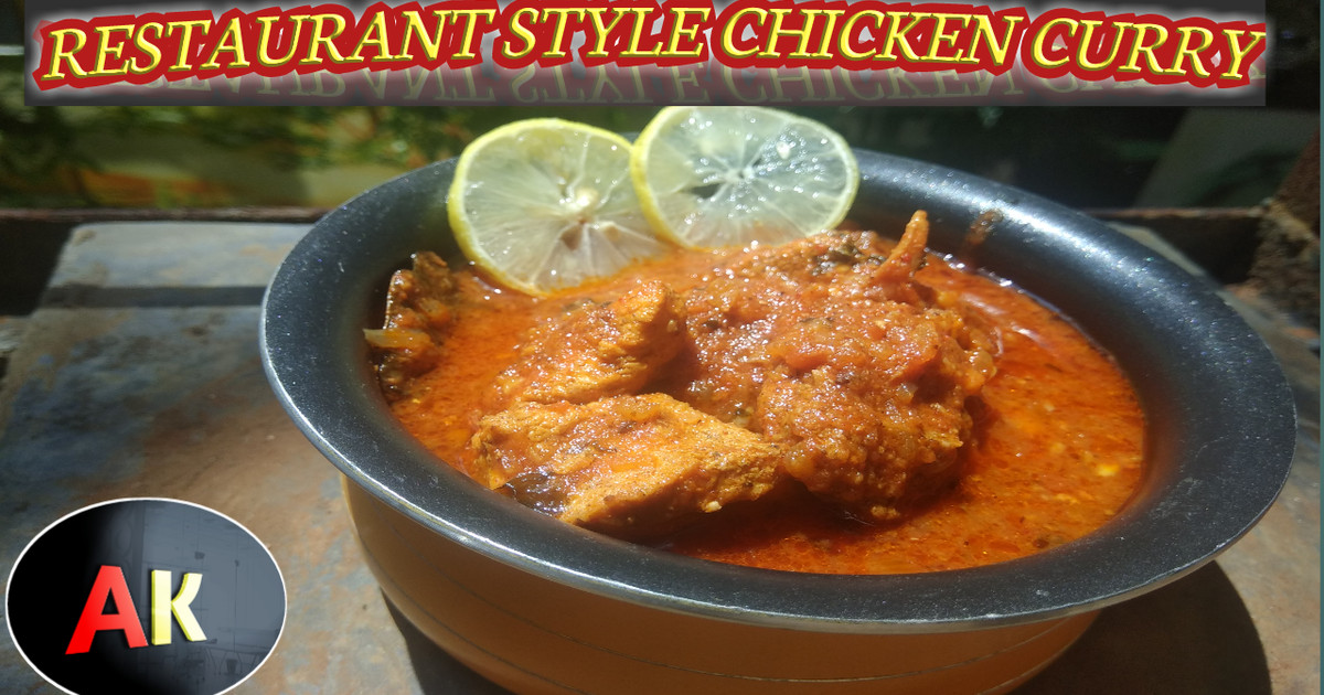 Restaurant Style Chicken Curry Recipe by Chef Atharv Kulkarni - Cookpad