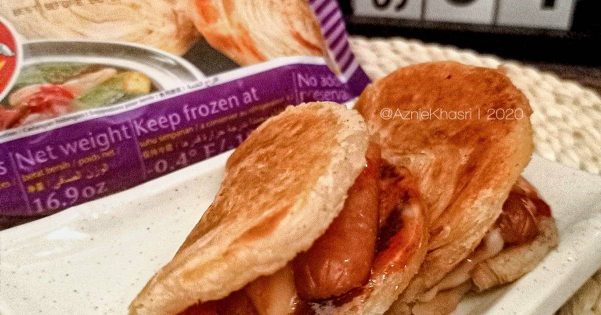 Resipi Roti Canai Wrap (Tortilla Wrap Malas ala Hot n Roll) oleh Aznie ...