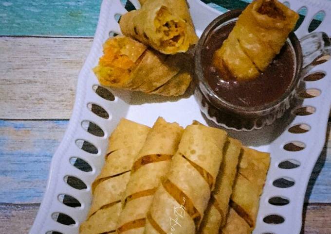 Resep Mie Gulung Kulit Pangsit oleh FiDy - Cookpad