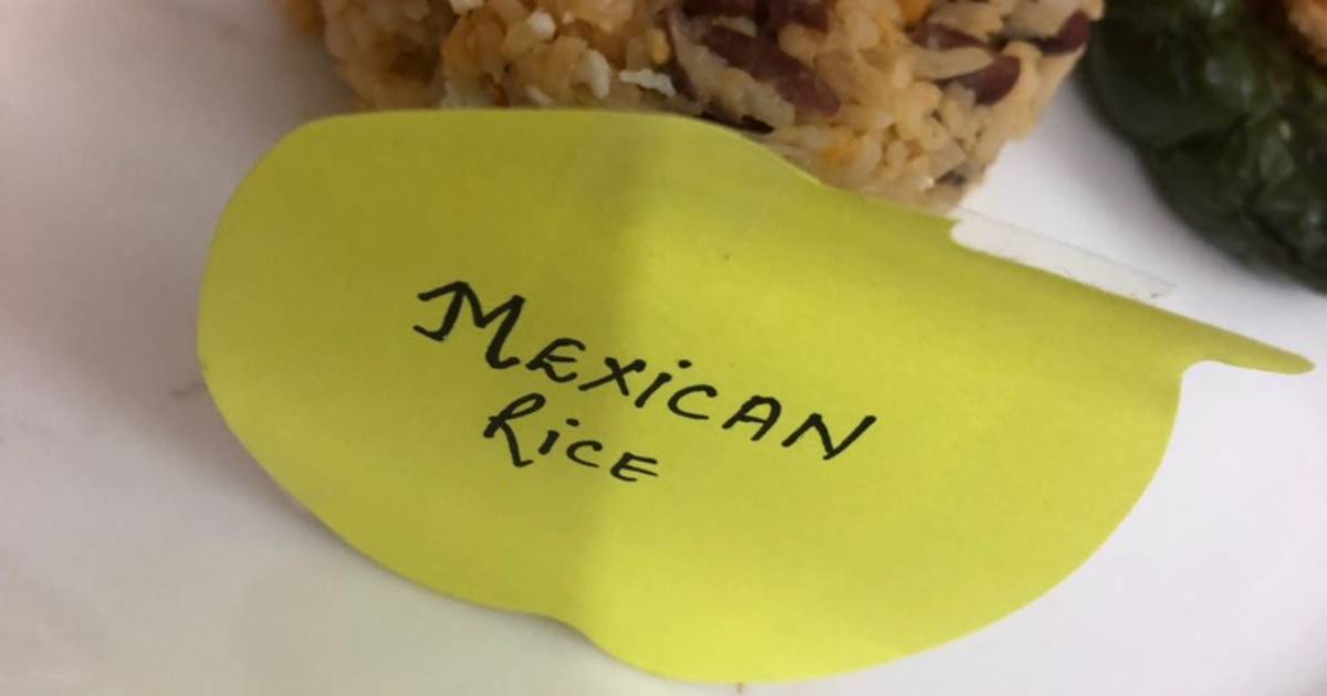 Mexican rice Recipe by ritika garg bansal - Cookpad
