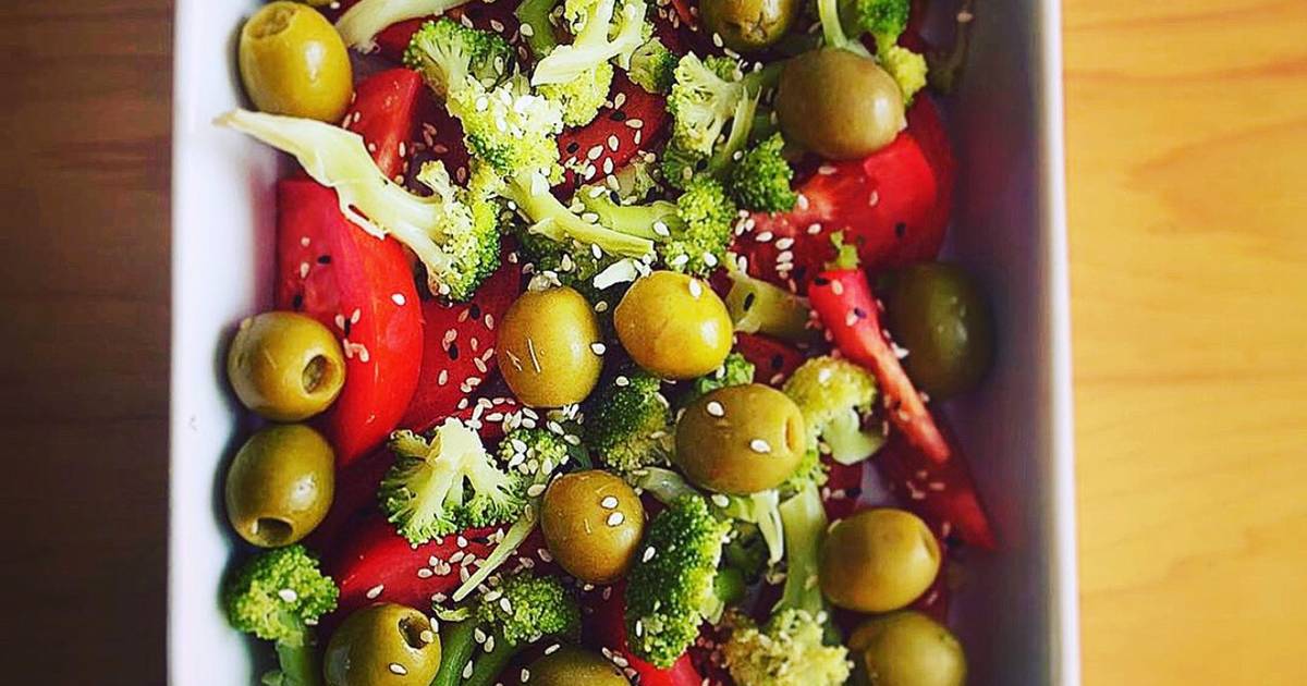 Ensaladas de brocoli y tomate - 267 recetas caseras- Cookpad