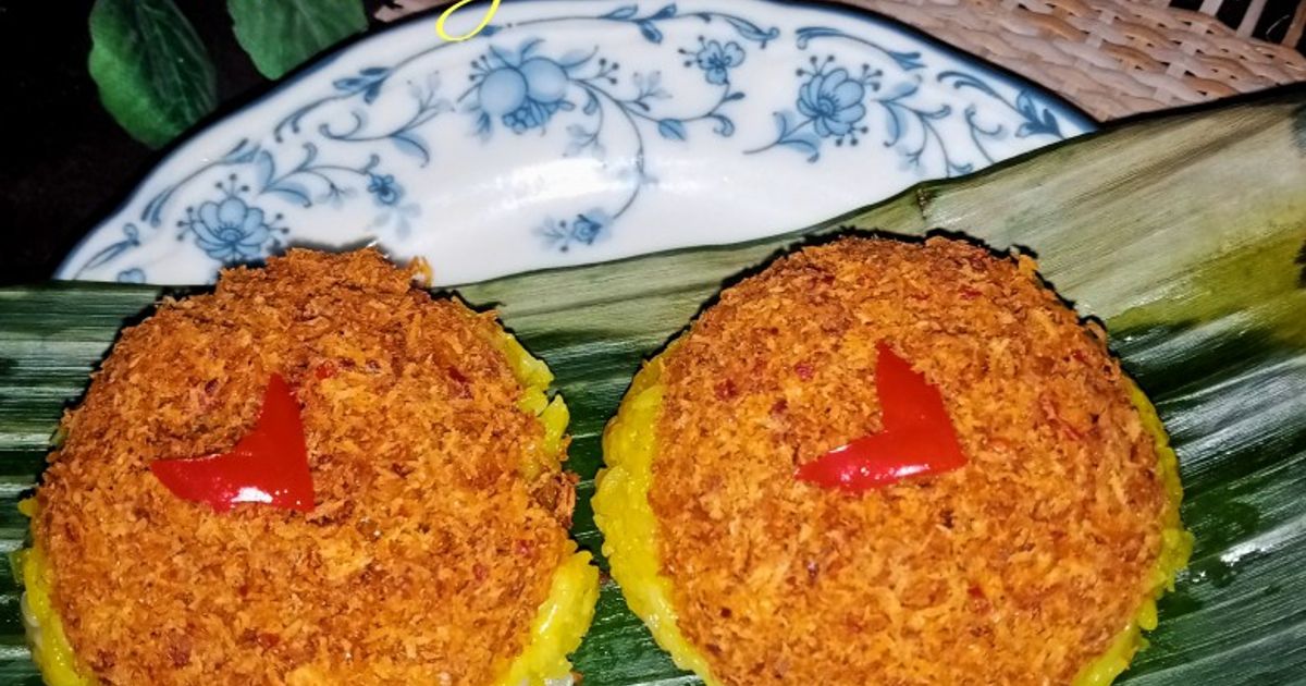 Resep Ketan Kuning Serundeng oleh DEWI SARASWATI - Cookpad